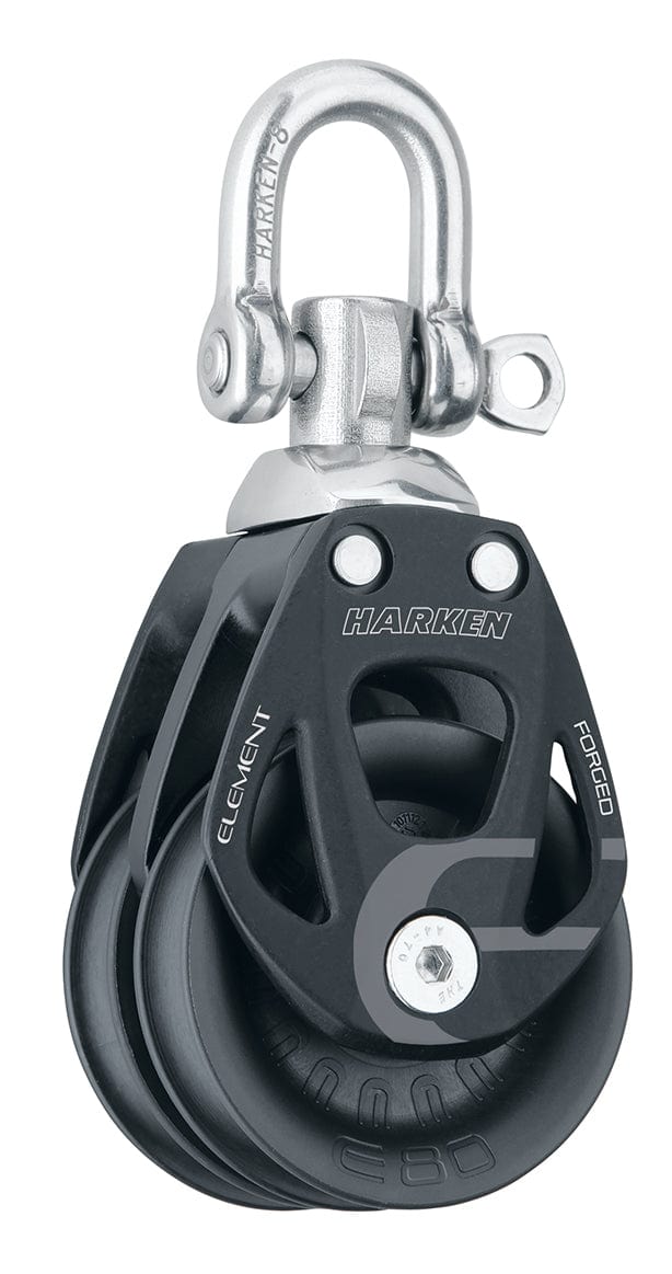 Harken 80mm Element Double Block Swivel 6296 -Yacht | Rope44